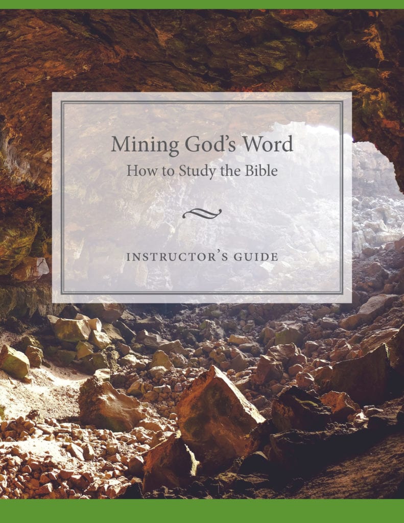Mining God's Word: PDF Download - Bethlehem College and Seminary